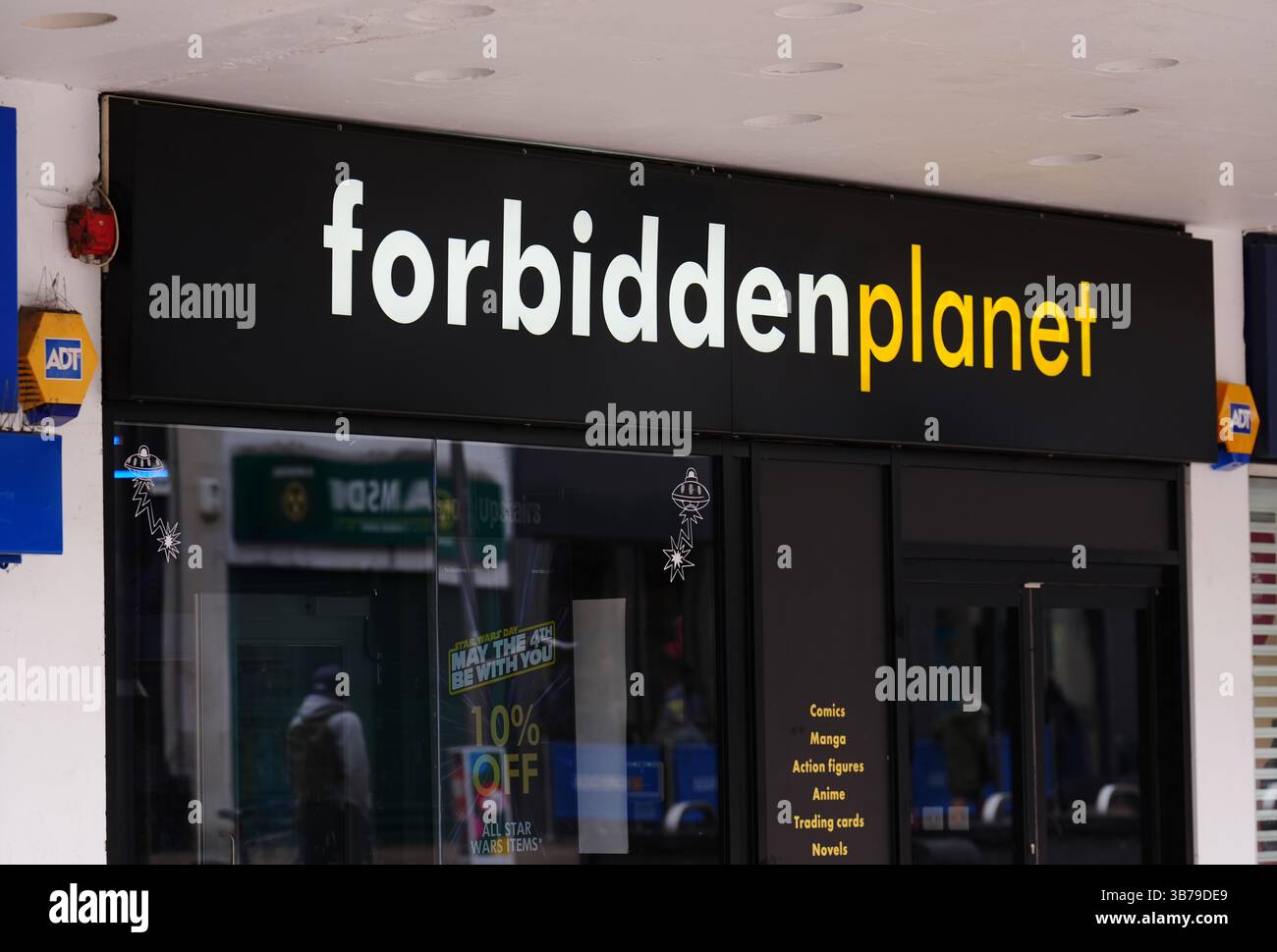Forbidden Planet, Sheffield Stock Photo - Alamy