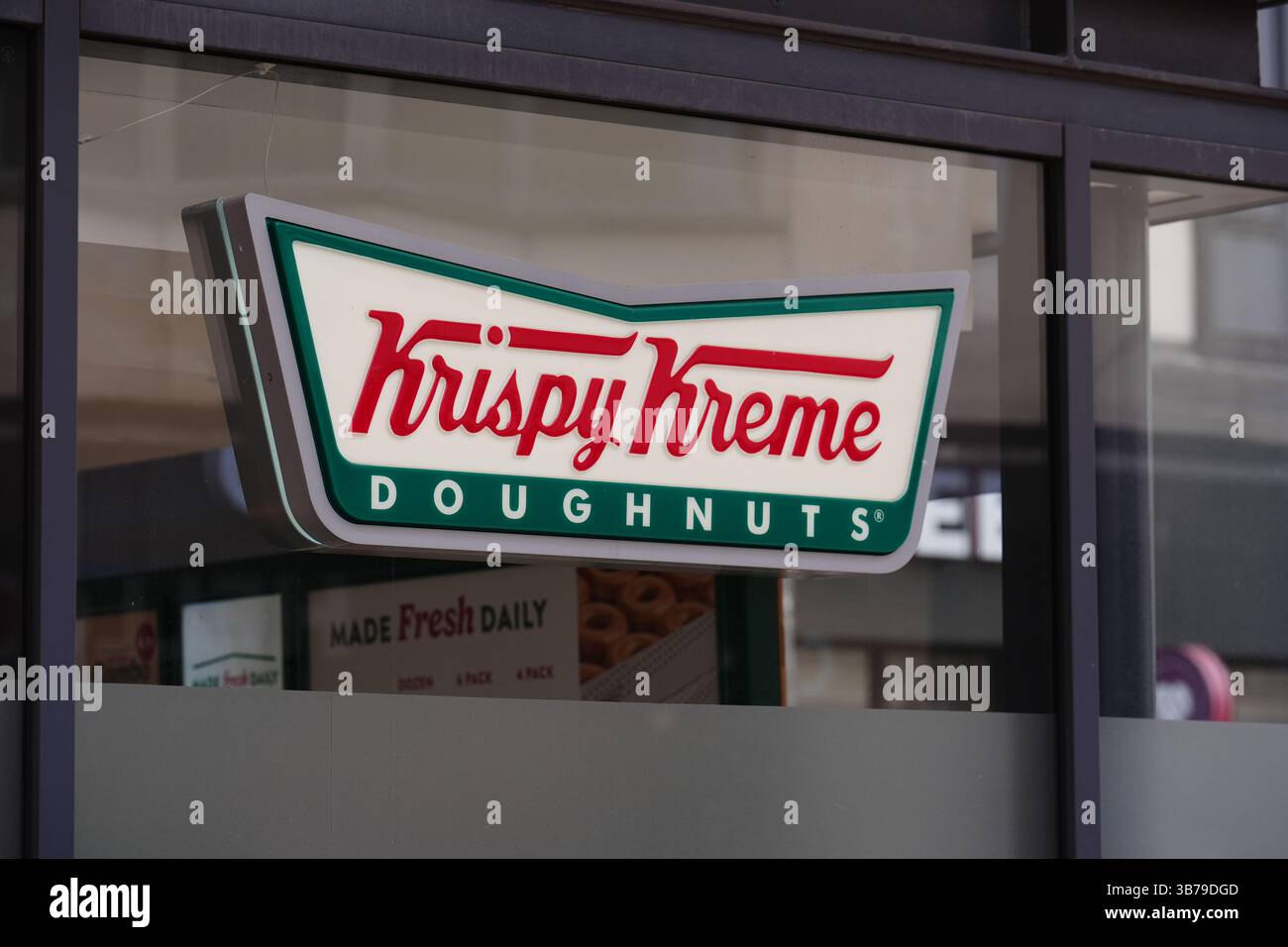 Krispy Kreme, Sheffield Stock Photo - Alamy