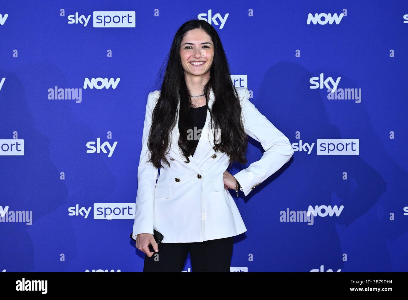 Lisa Offside attend the photocall “Il Tennis e l'Estate di SKY SPORT ...