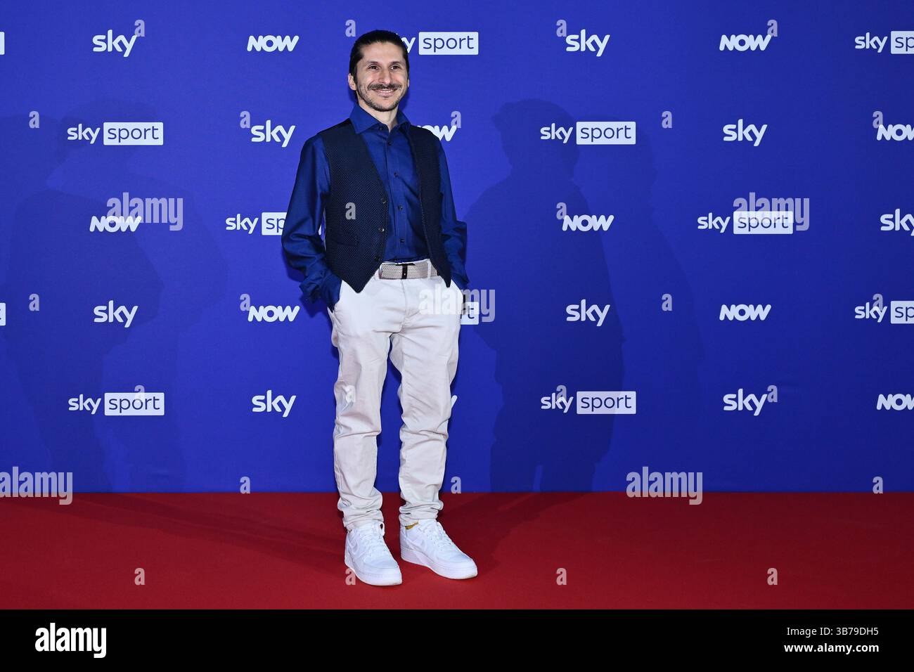 Valerio Spinella “Faina” attend the photocall “Il Tennis e l'Estate di ...