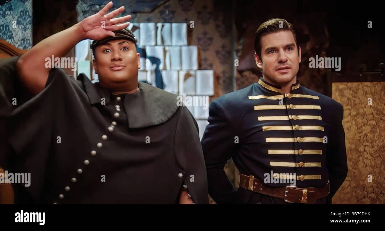 LAVENDER MEN, from left: Roger Q. Mason, Alex Esola, 2025. © Pride Flix ...