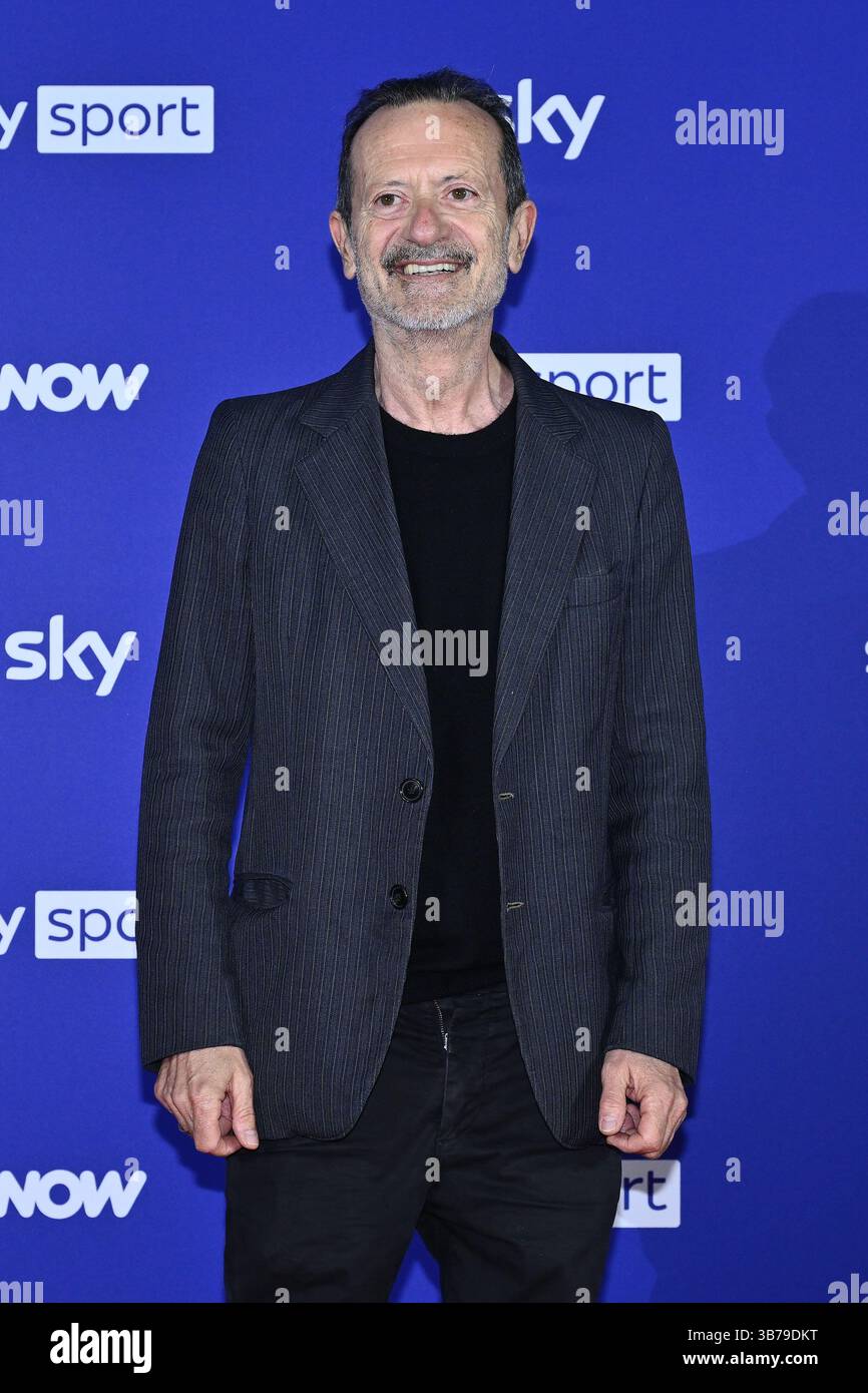 Rocco Papaleo attend the photocall “Il Tennis e l'Estate di SKY SPORT ...