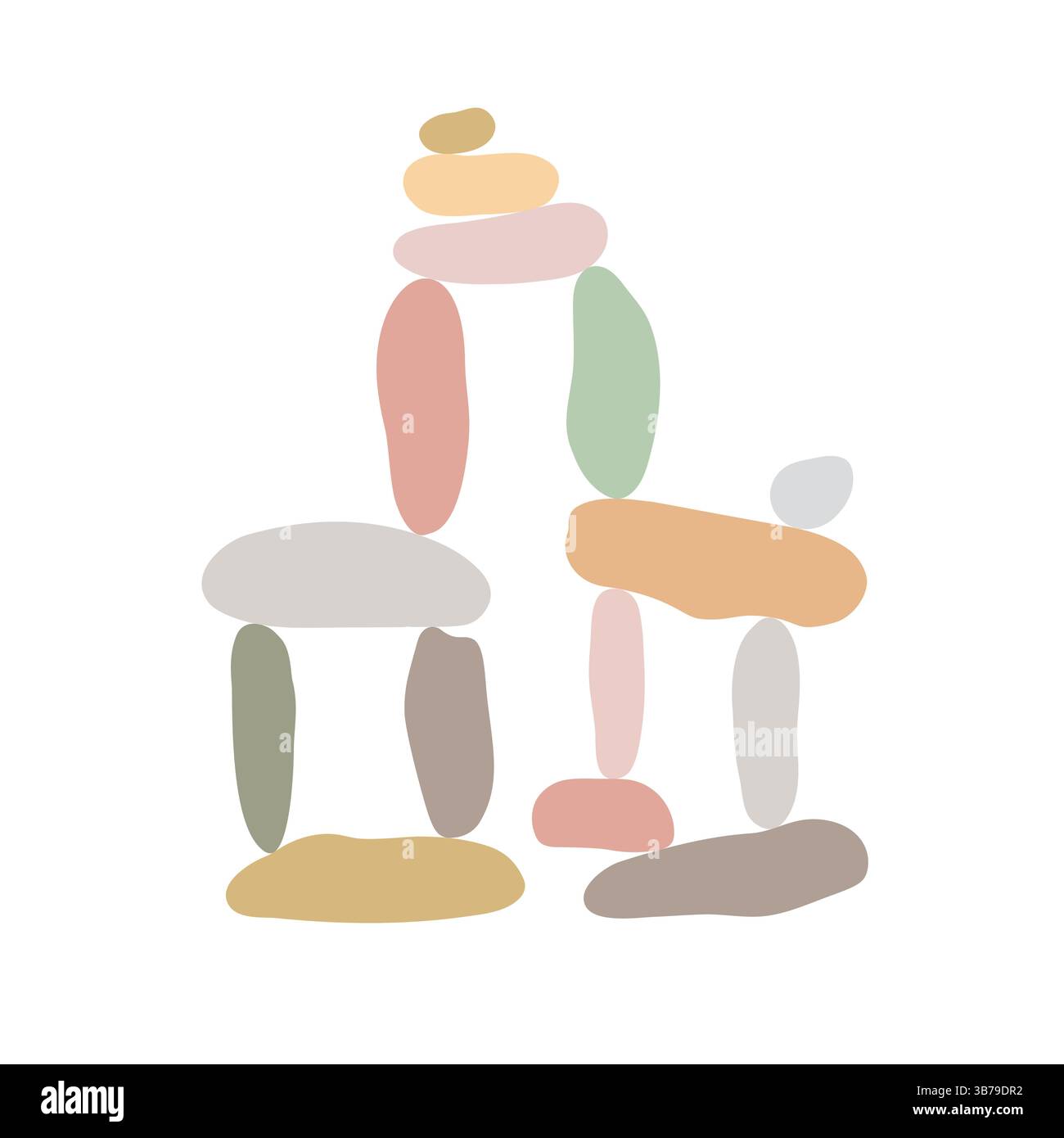 Balance composition natural spa Stock Vector Images - Alamy