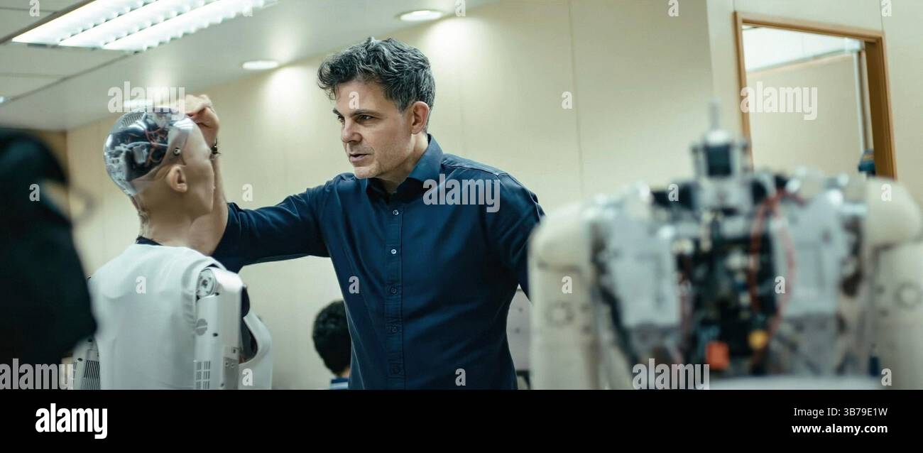 MY ROBOT SOPHIA, from left: Sophia the Robot, David Hanson, 2022 ...