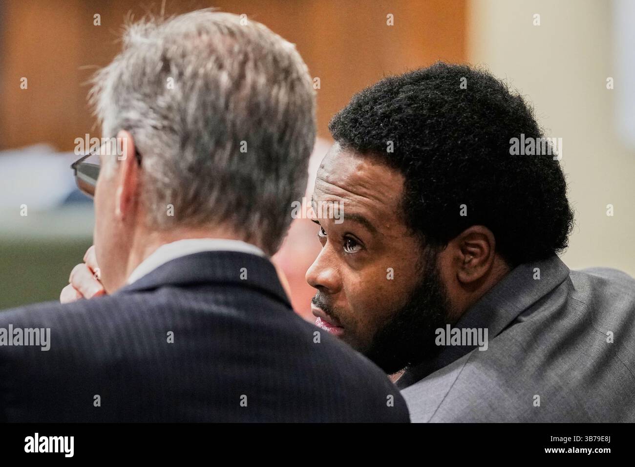 Former Memphis Police Department officer Demetrius Haley, right, one of ...