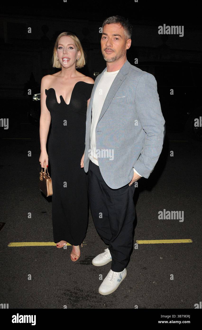 Katherine Ryan and Bobby Kootstra at the Vanity Fair EE Rising Star ...