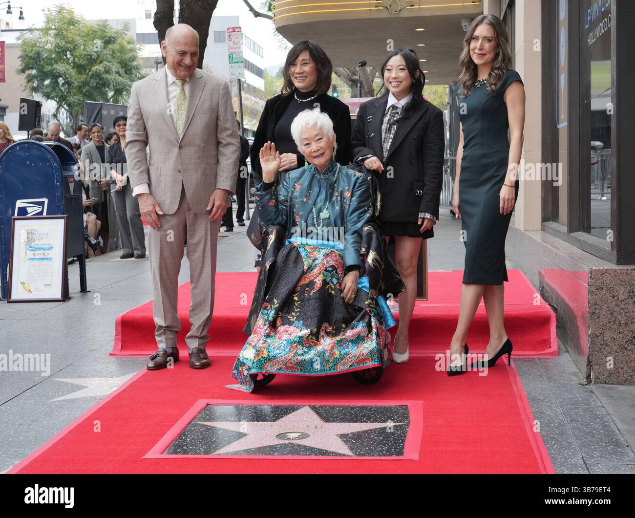 Los Angeles, USA. 05th May, 2025. (L-R) Steve Nissen, Janet Yang, Lisa ...