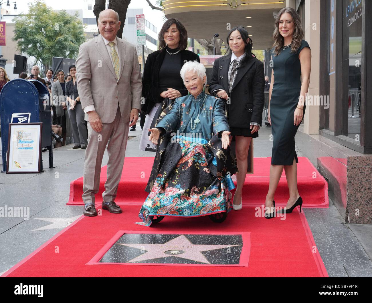 Los Angeles, USA. 05th May, 2025. (L-R) Steve Nissen, Janet Yang, Lisa ...