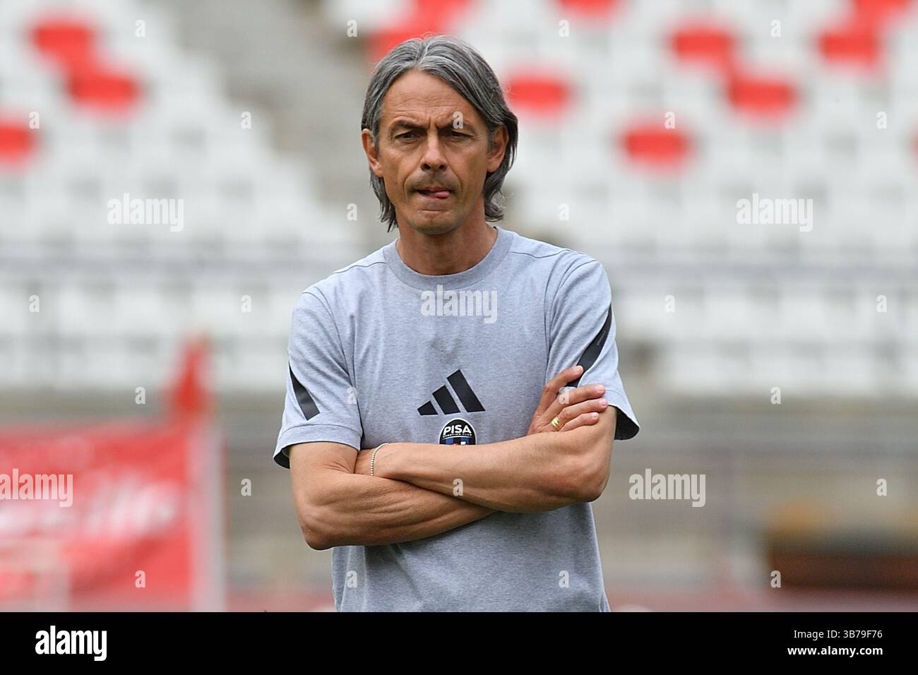 Bari, Italy. 06th May, 2025. Head coach of Pisa Filippo Inzaghi during ...