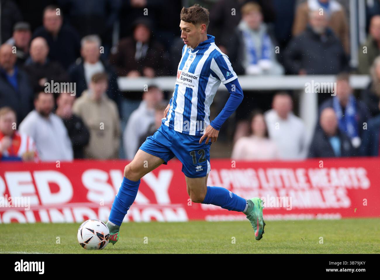Victoria Park, Hartlepool on Monday 5th May 2025. Joe Grey of ...