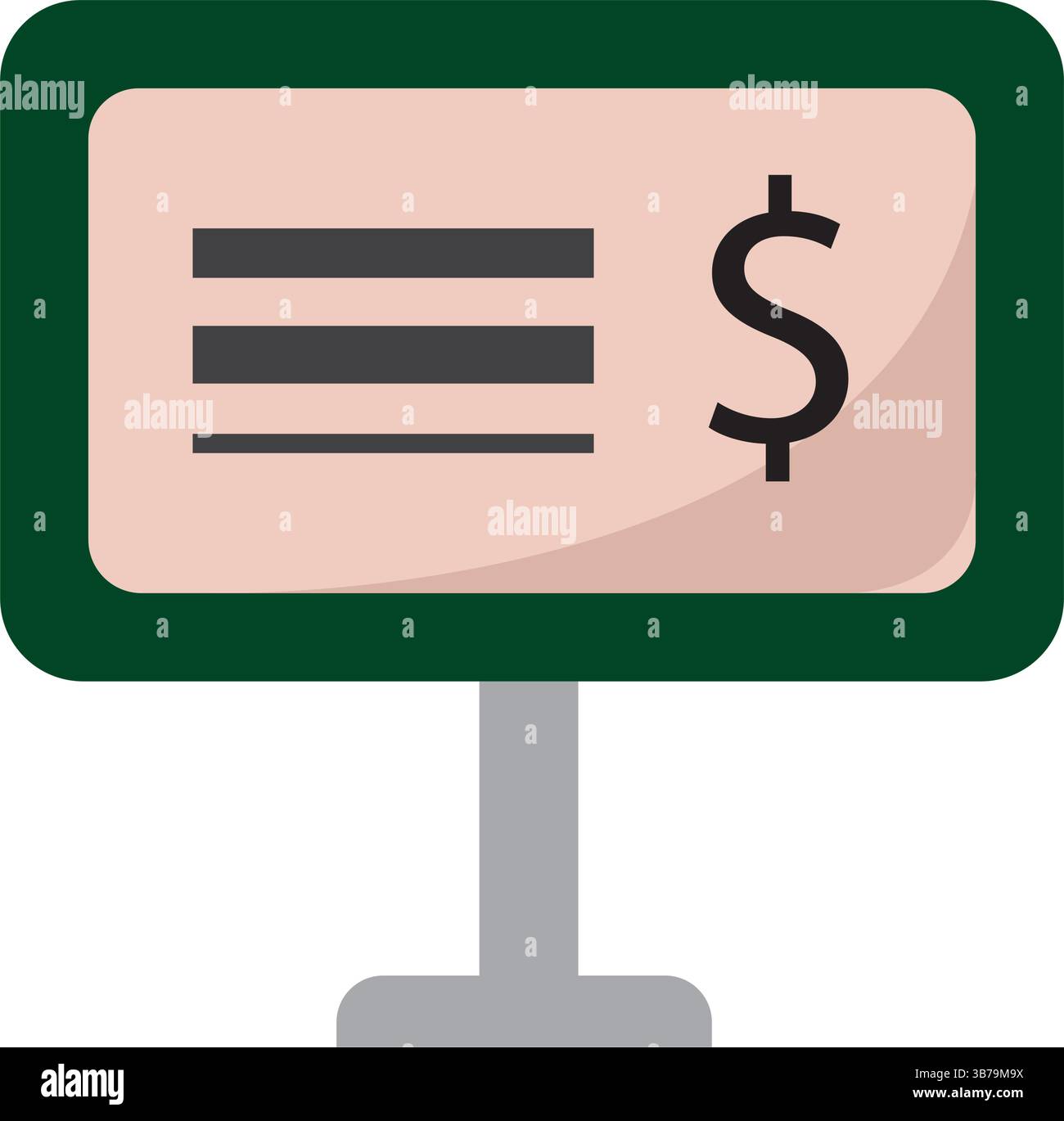 Retail price display sign. Vector illustration Stock Vector Image & Art ...