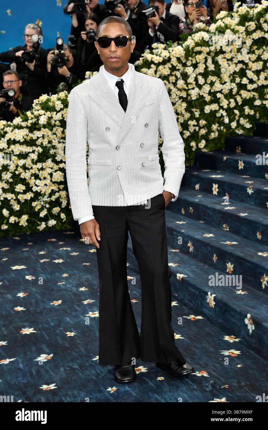 Pharrell Williams attends The Metropolitan Museum of Art's Costume ...