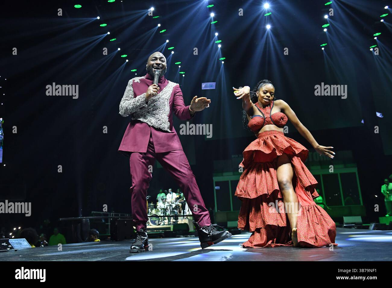 LONDON, ENGLAND - JANUARY 28: Davido (David Adedeji Adeleke OON ...