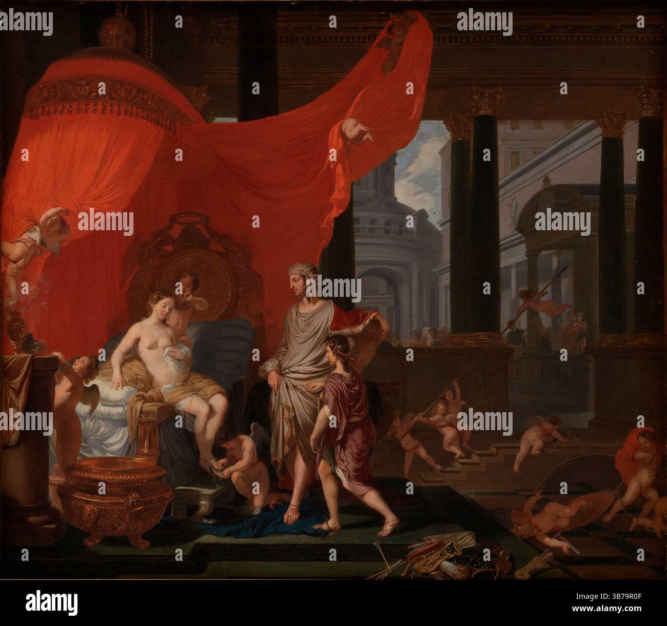 The Marriage of Alexander the Great and Roxana of Bactria. Museum ...