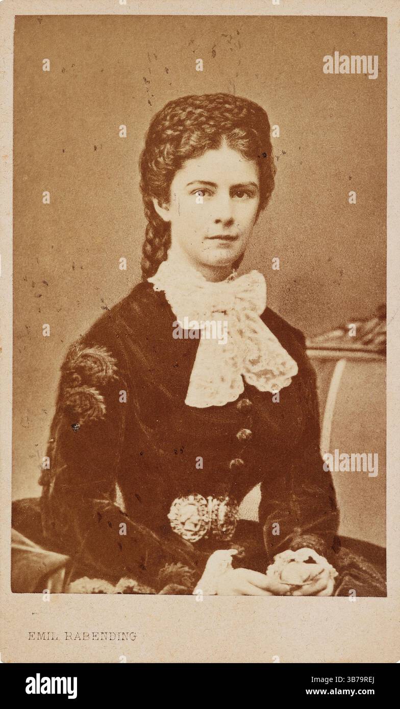 Portrait of Elisabeth of Bavaria. Museum: PRIVATE COLLECTION. Author ...