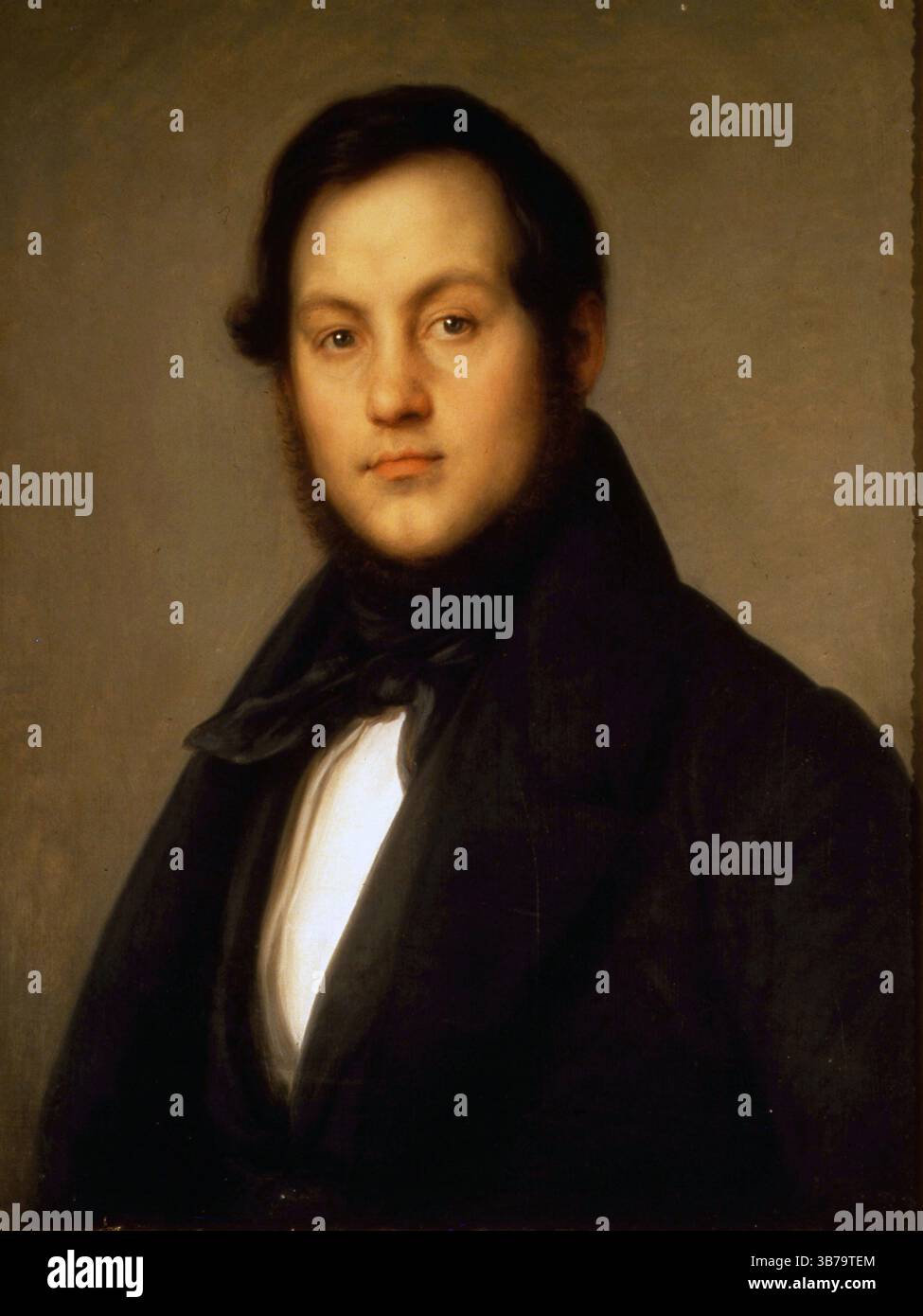 Portrait of the singer Ignazio Marini (1811-1873). Museum: Teatro alla ...