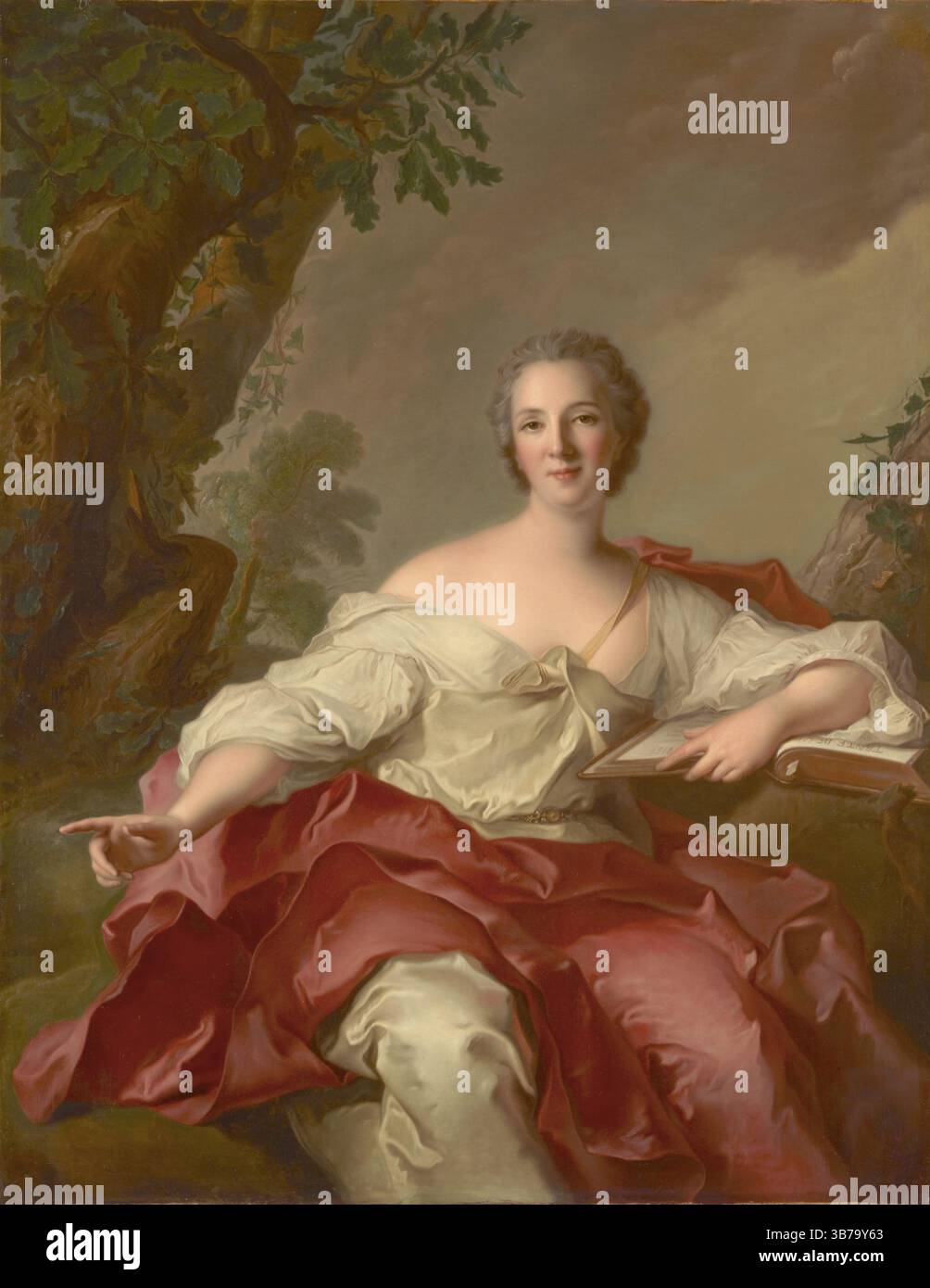 Portrait of Marie-Thérèse Geoffrin (1715-1791), Marquise de la Ferté ...