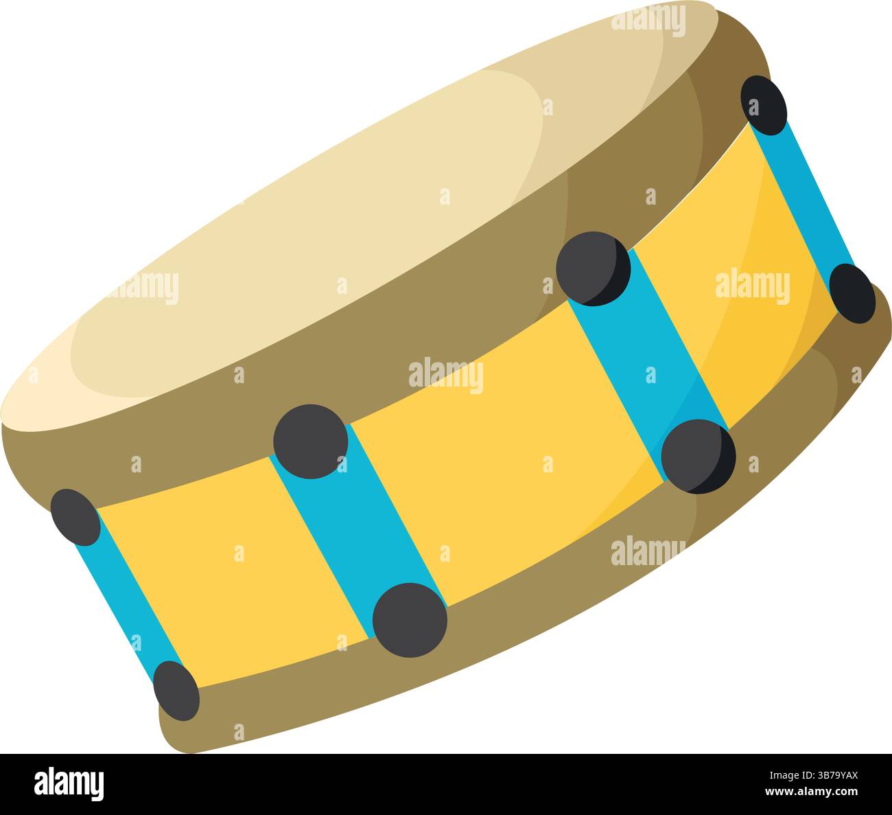 Brazilian samba drum. Vector illustration Stock Vector Image & Art - Alamy