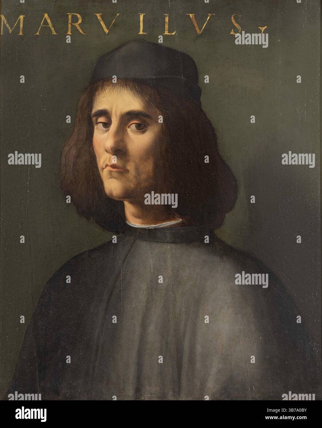 Portrait of Michael Tarchaniota Marullus. Museum: Pinacoteca Civica ...