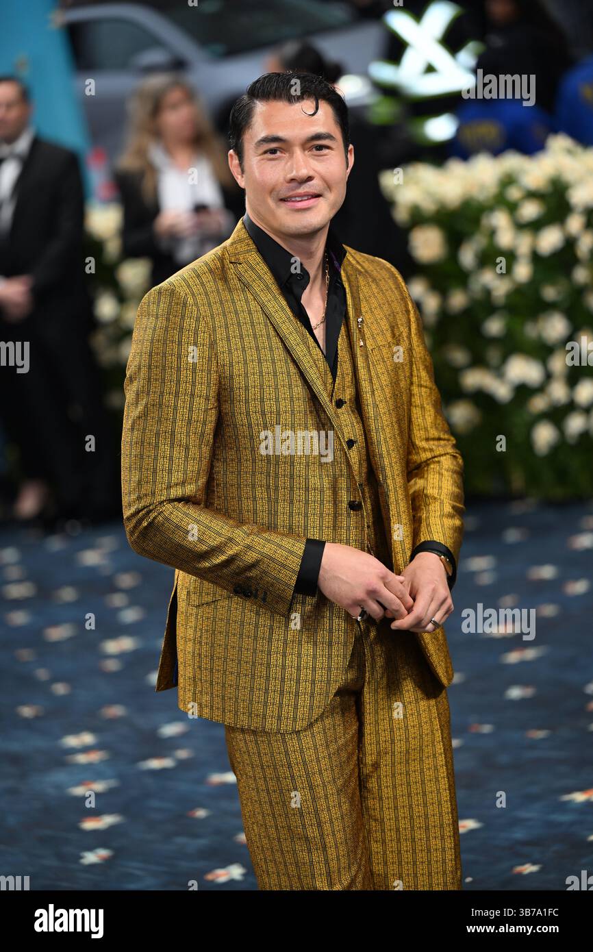 Henry Golding attending the Metropolitan Museum of Art Costume ...