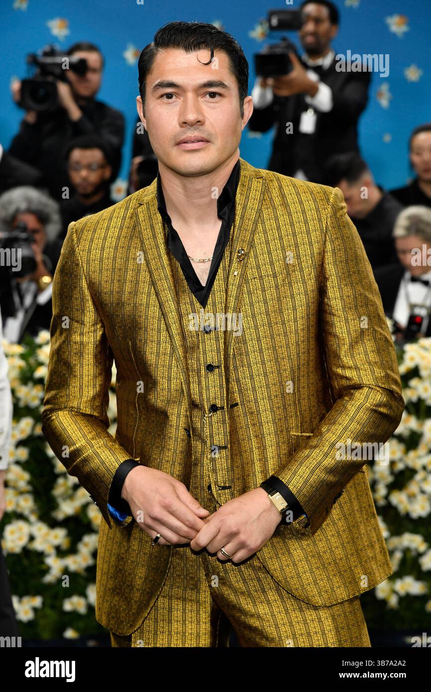 Henry Golding attends The Metropolitan Museum of Art's Costume Institute benefit gala ...