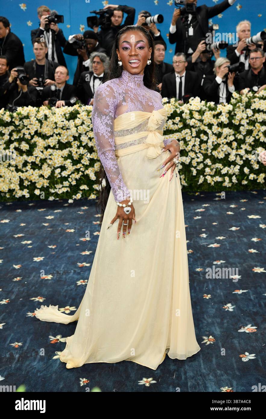 Sha'Carri Richardson attends The Metropolitan Museum of Art's Costume Institute benefit gala ...