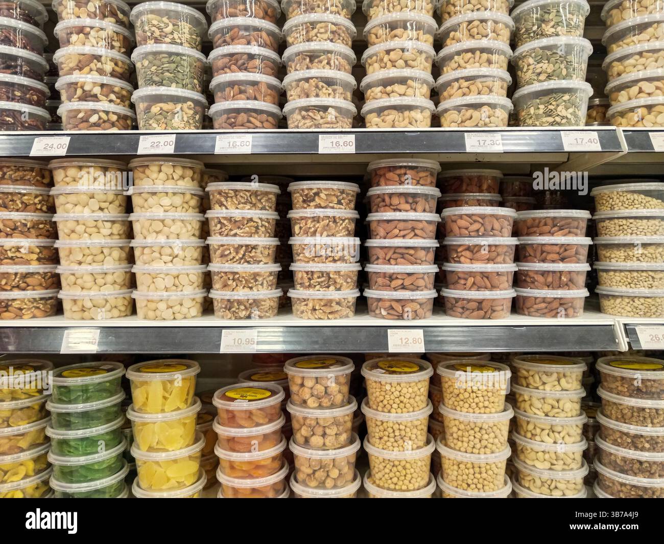 Penang, Malaysia - December 29, 2024: Interior view of packaged bulk ...
