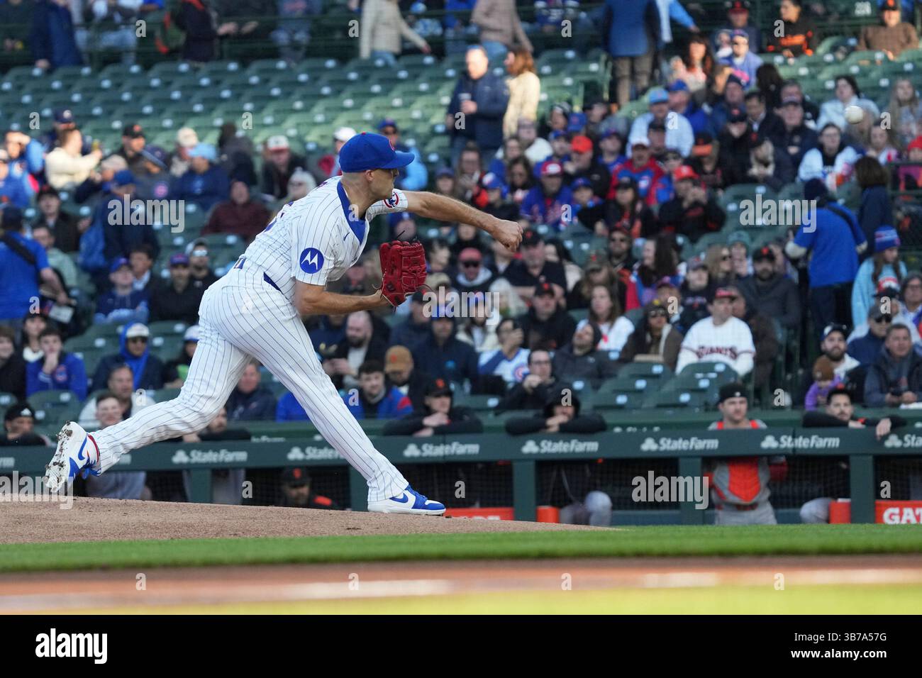 Chicago Cubs pitcher Matthew Boyd throws against the San Francisco ...