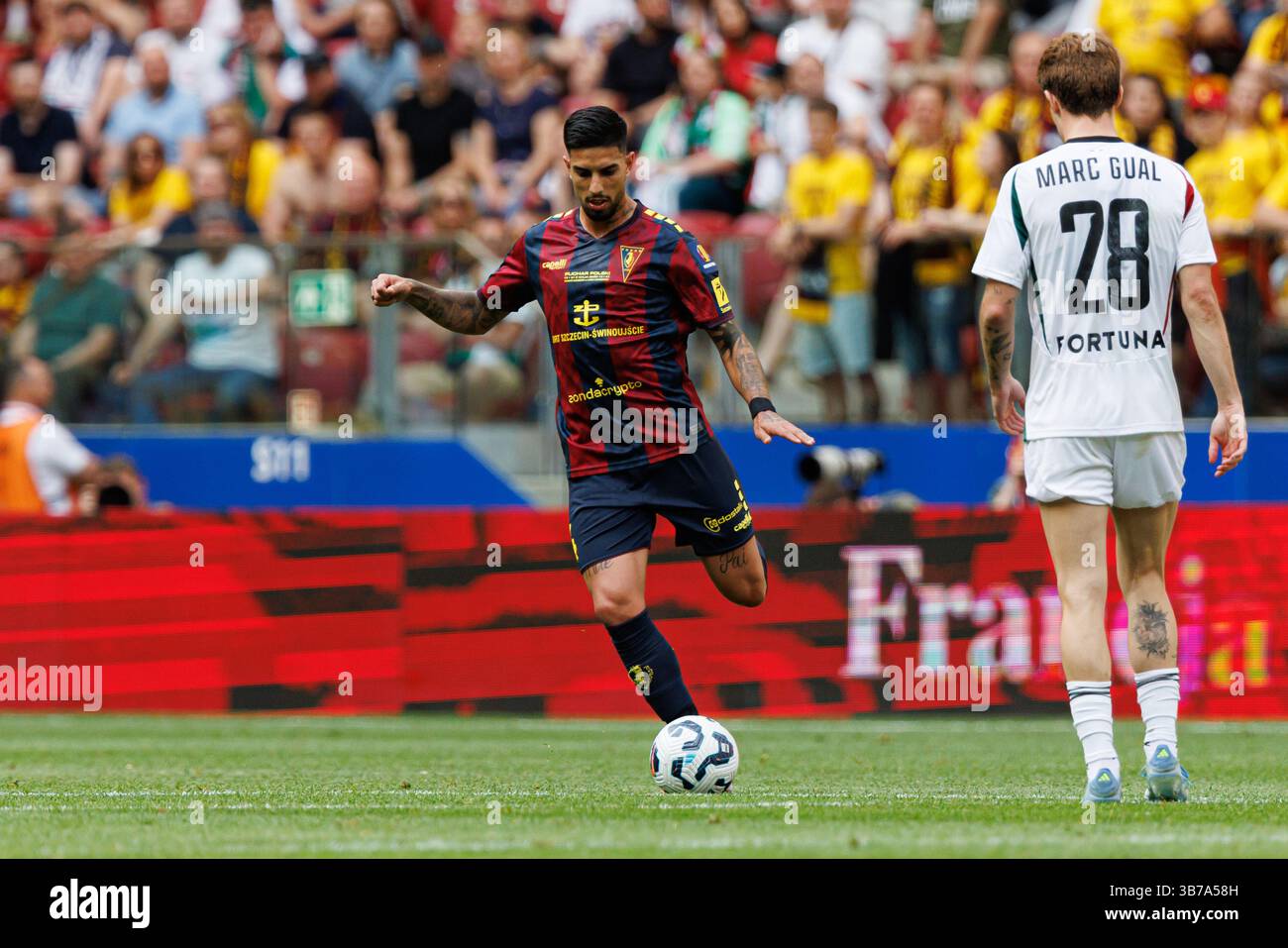 Leo Borges seen during Polish Cup 2025 final between teams of Legia ...