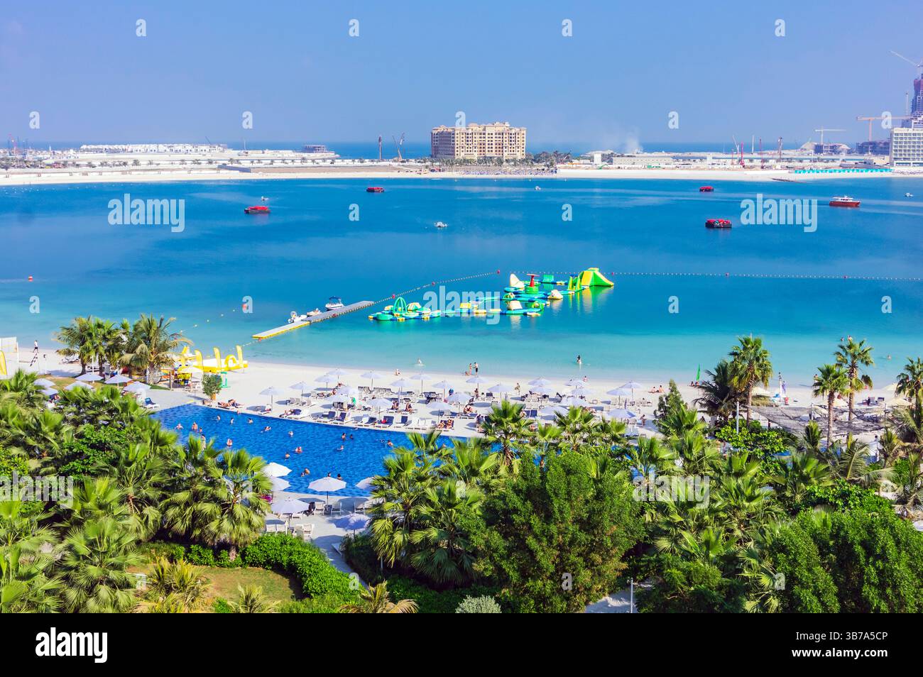 Al Marjan Island, hotel complexes, parks, views, Ra's al-Khaimah, UAE ...