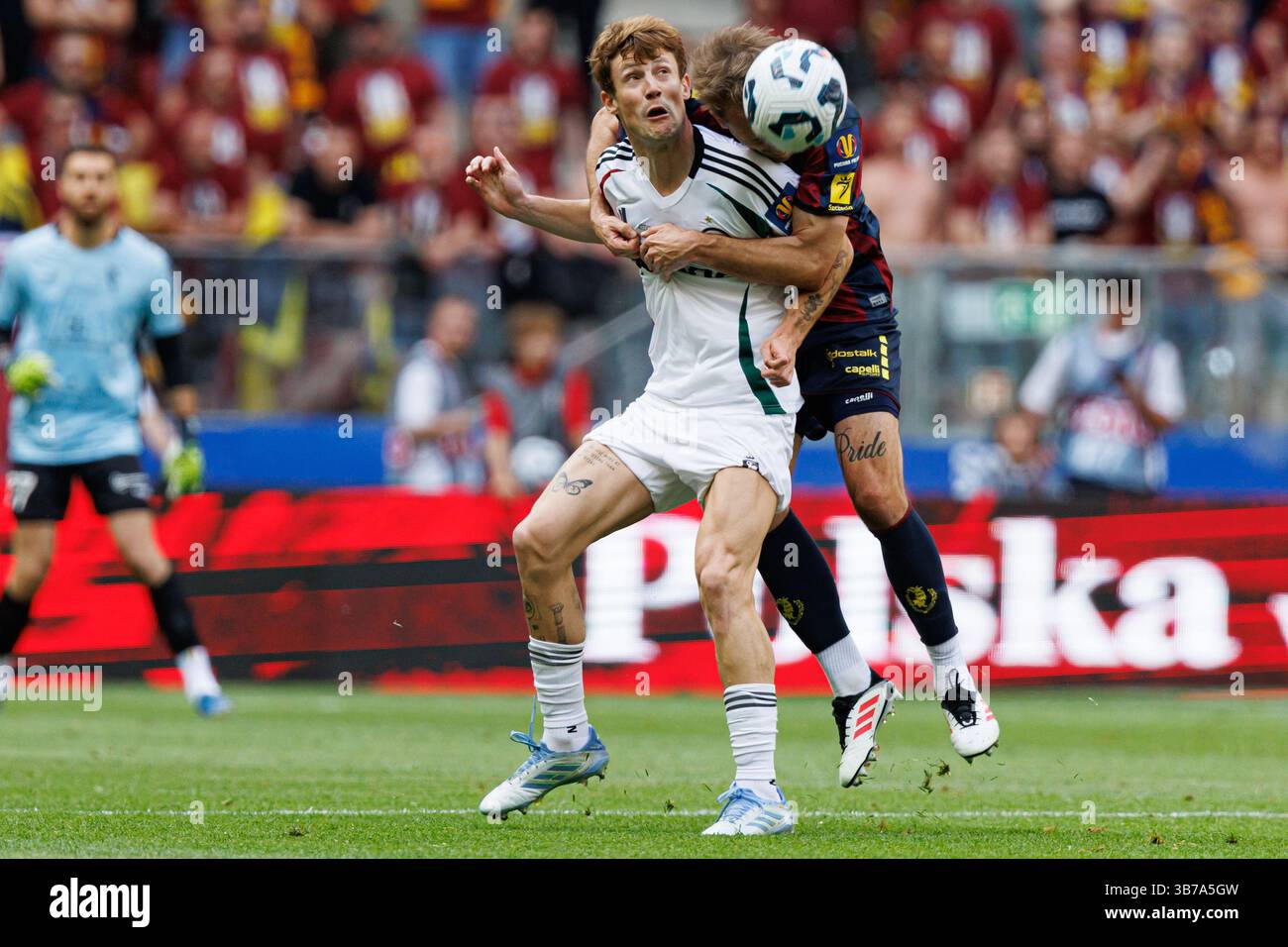 Marc Gual seen during Polish Cup 2025 final between teams of Legia ...