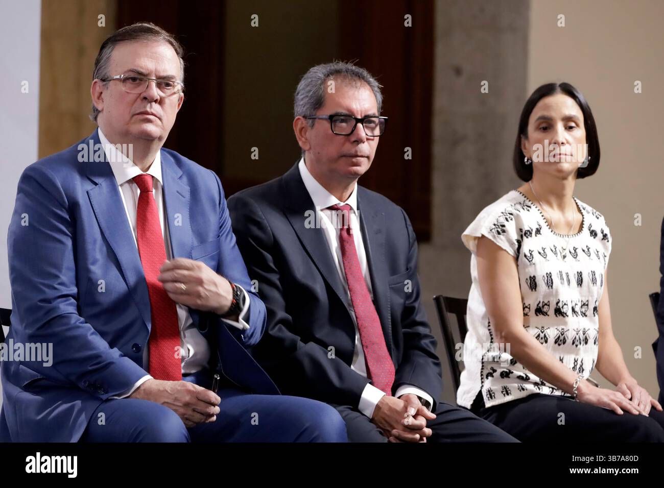 Mexico City, Mexico. 05th May, 2025. Mexico's Economic Minister ...