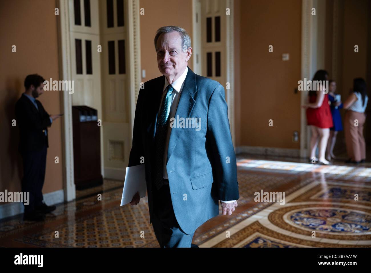 Sen. Mike Crapo (R-Idaho) walks to a vote at the U.S. Capitol May 5 ...