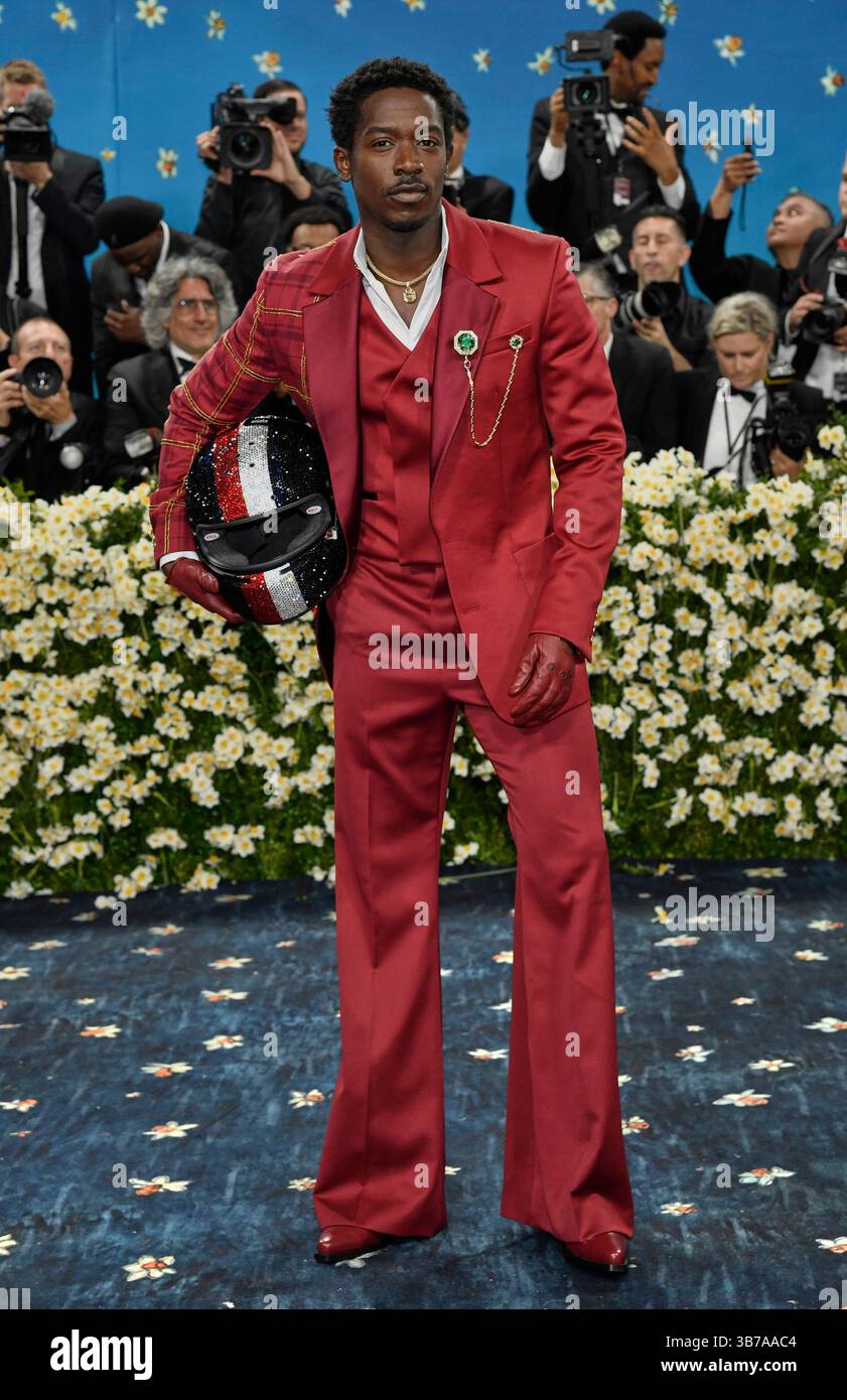 Damson Idris attends The Metropolitan Museum of Art's Costume Institute ...