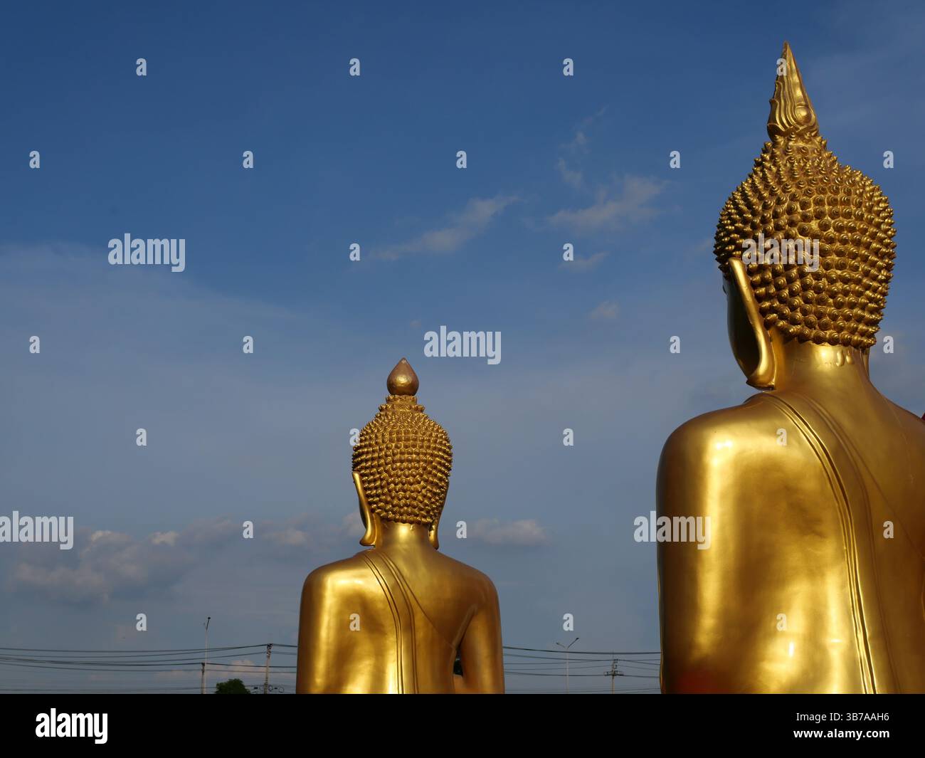 A Buddhist temple located in Bangkok's Sam Wa district. Just a regular ...