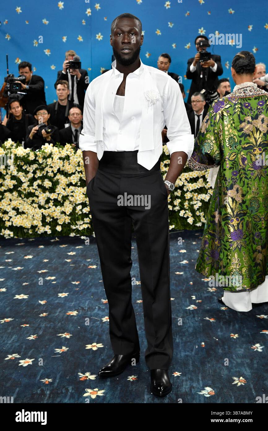 Stormzy attends The Metropolitan Museum of Art's Costume Institute ...