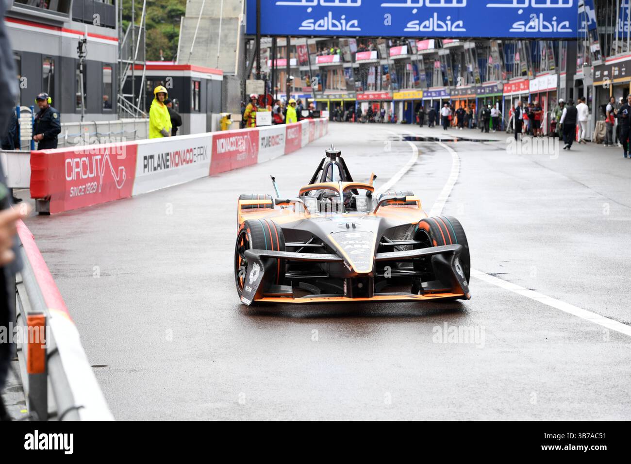 Sam Bird of McLaren seen in action during the ABB Formula E World ...