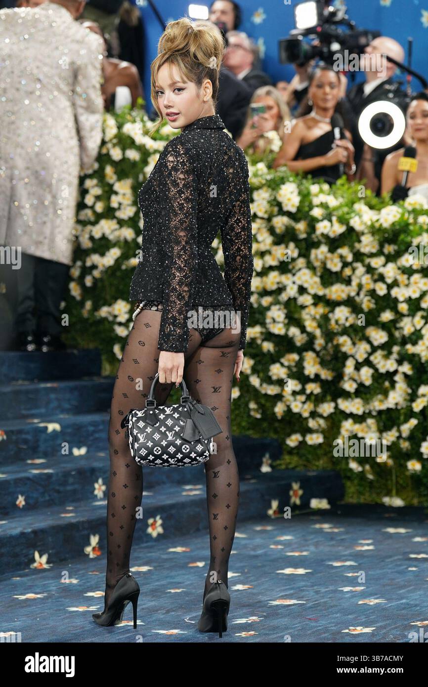 Ny. 05th May, 2025. Lalisa Manobal, aka Lisa from Blackpink at arrivals ...