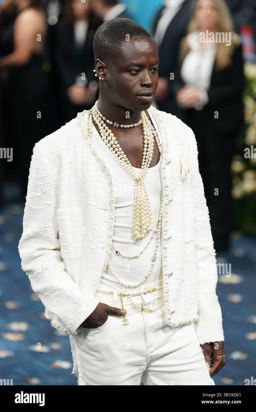 Ny. 05th May, 2025. Ibrahim Kamara at arrivals for The 2025 Costume Institute Exhibition ...