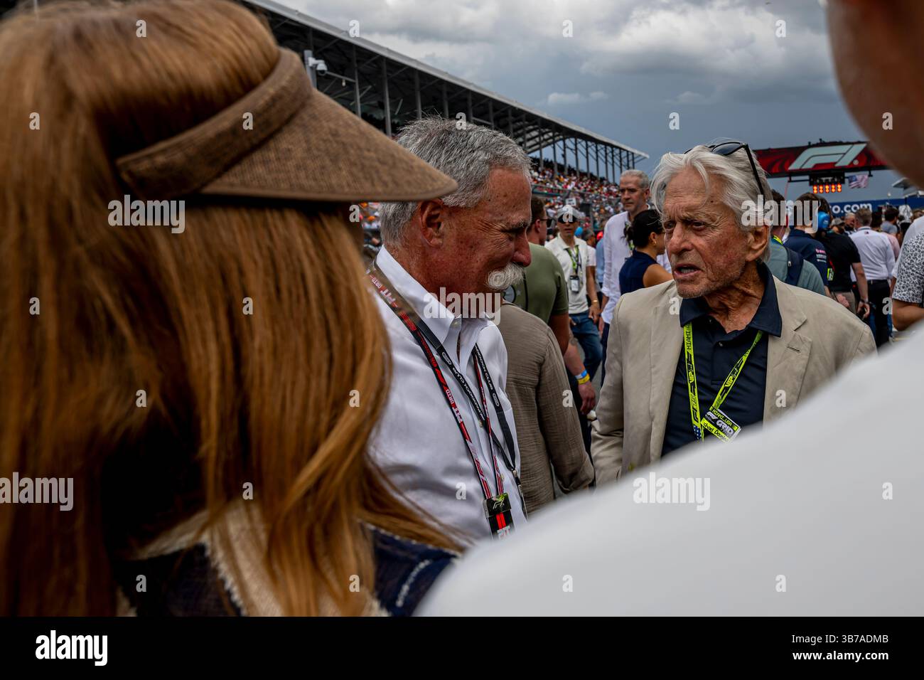 Miami, United States, 04 May 2025, Michael Douglas, famous movie star ...