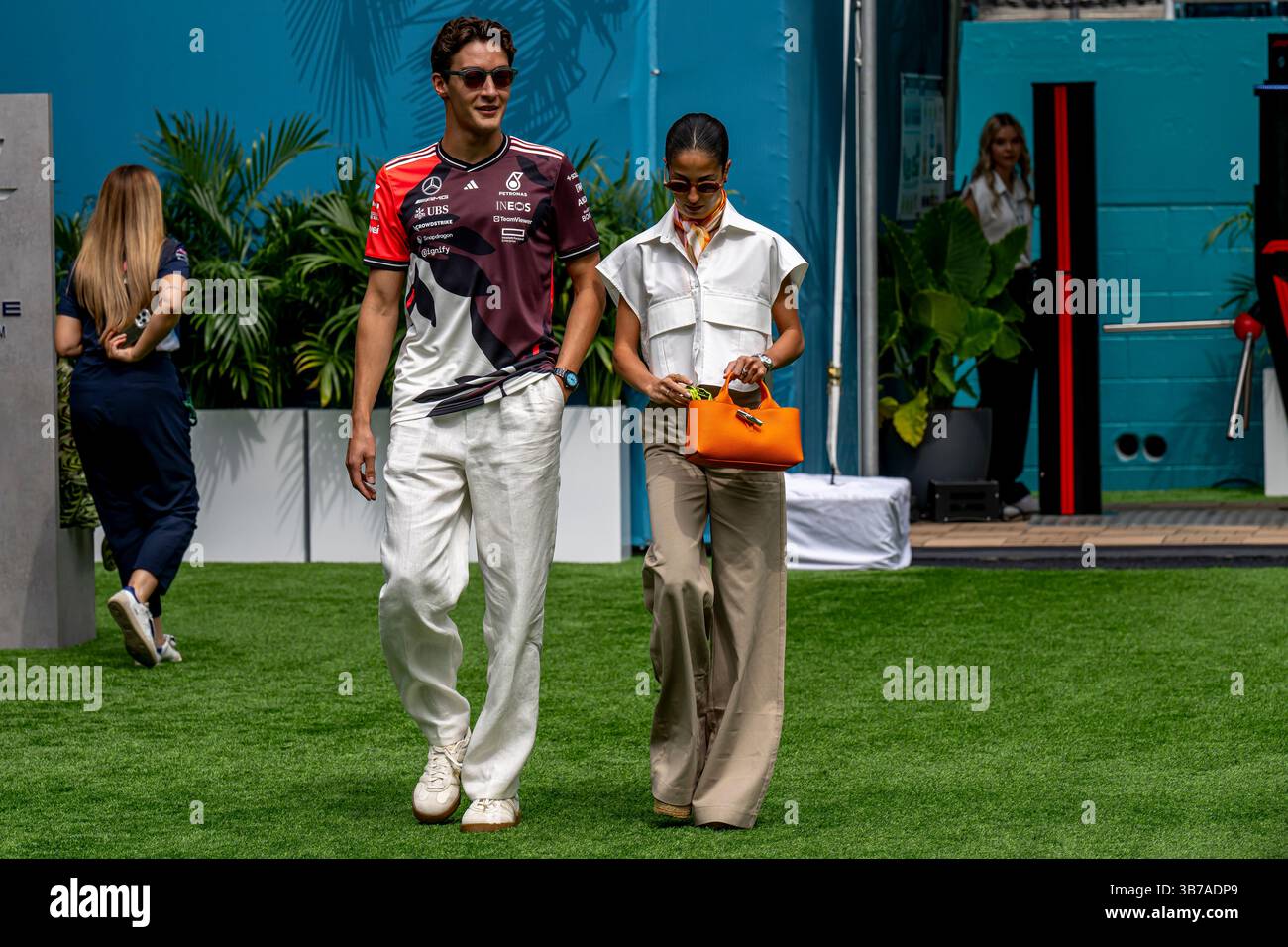 Miami, United States, 04 May 2025, George Russell, from United Kingdom ...
