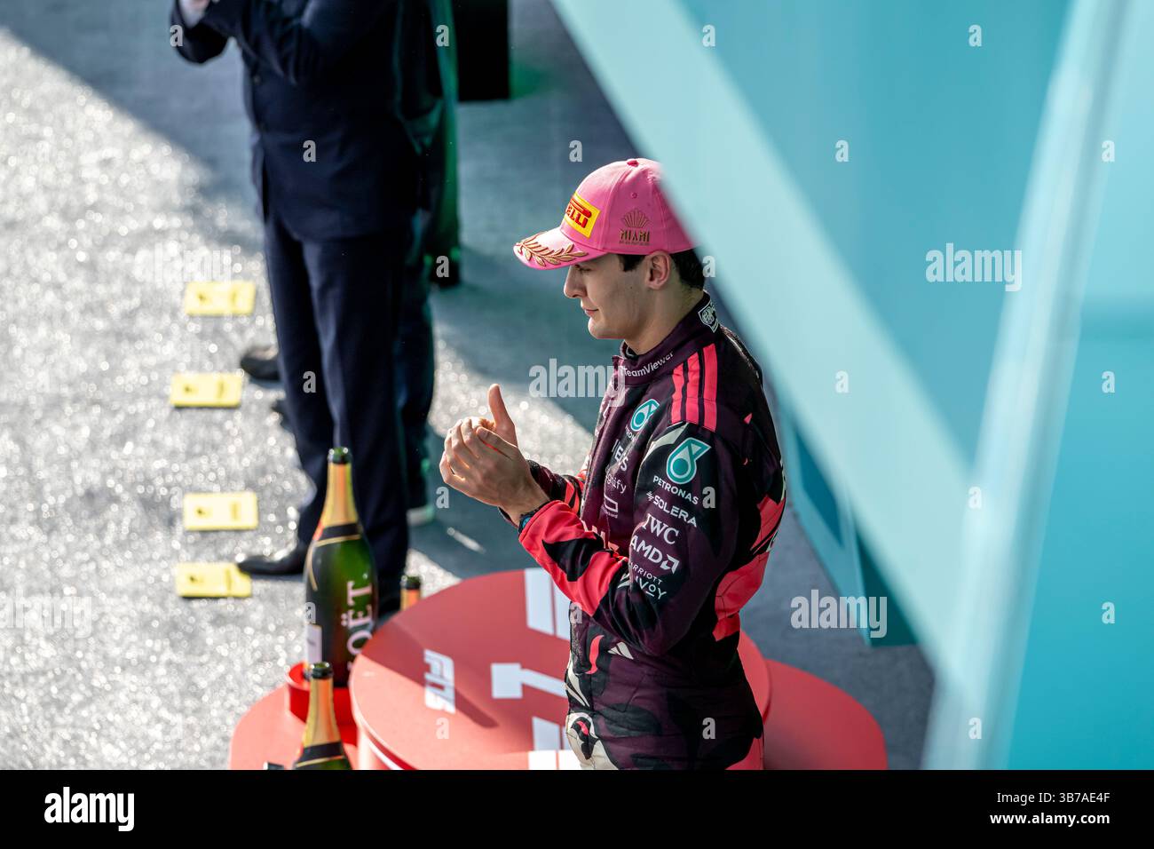 George russell miami 2025 hi-res stock photography and images - Alamy