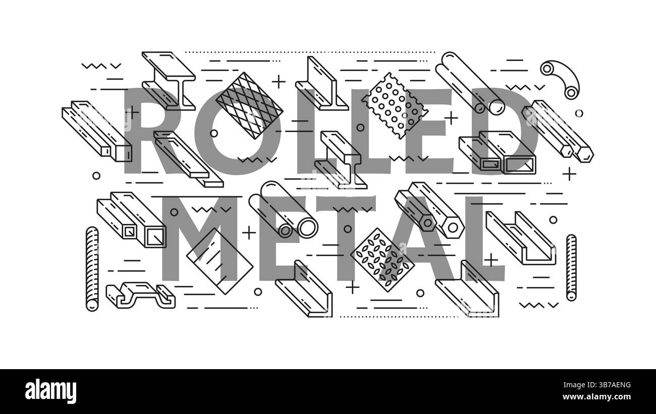 Aluminum roll products icons hi-res stock photography and images - Alamy