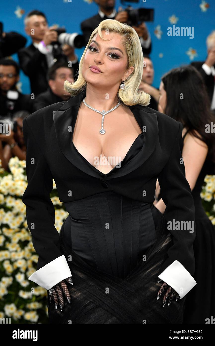 Bebe Rexha attends The Metropolitan Museum of Art's Costume Institute ...