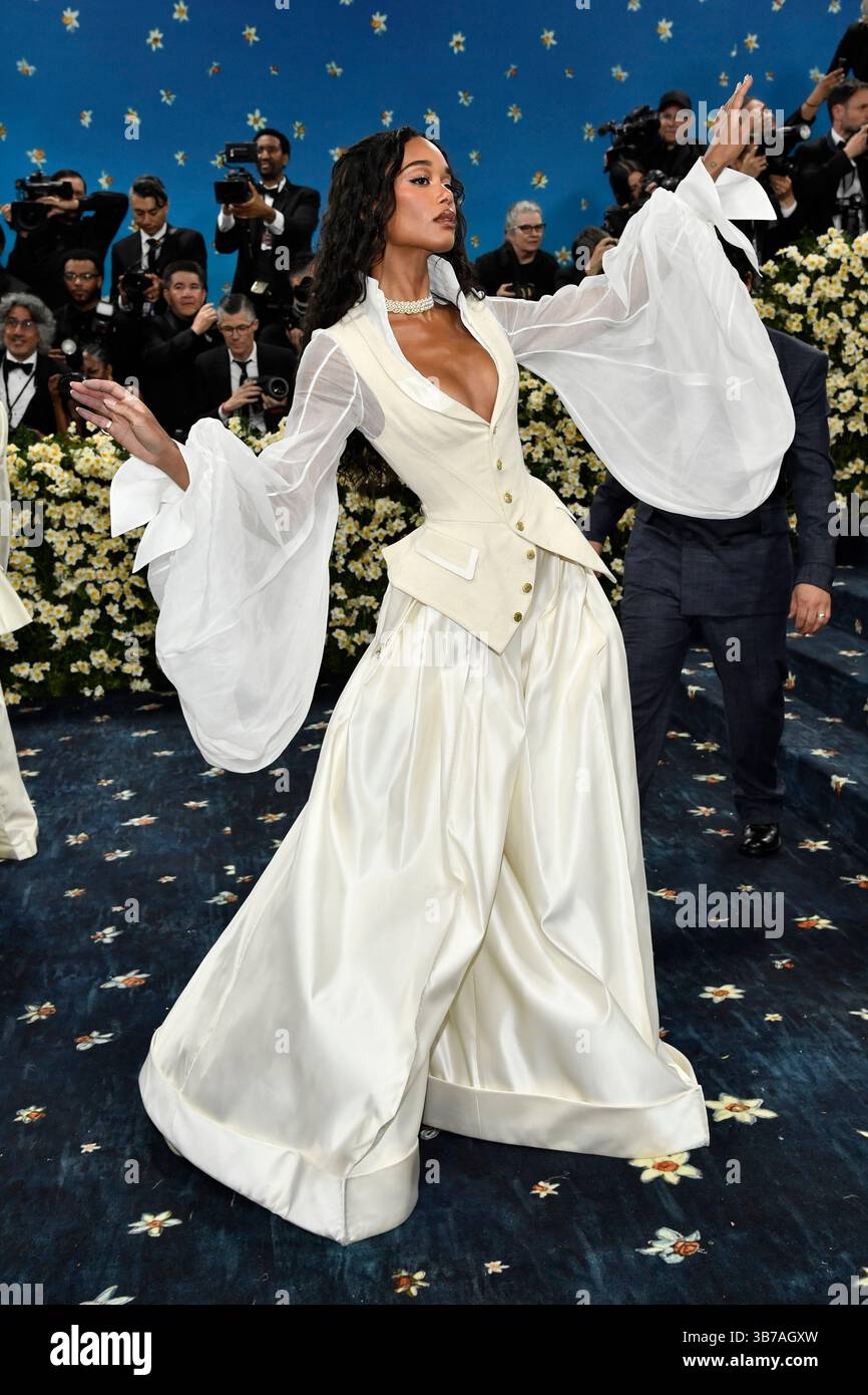 Laura Harrier attends The Metropolitan Museum of Art's Costume ...