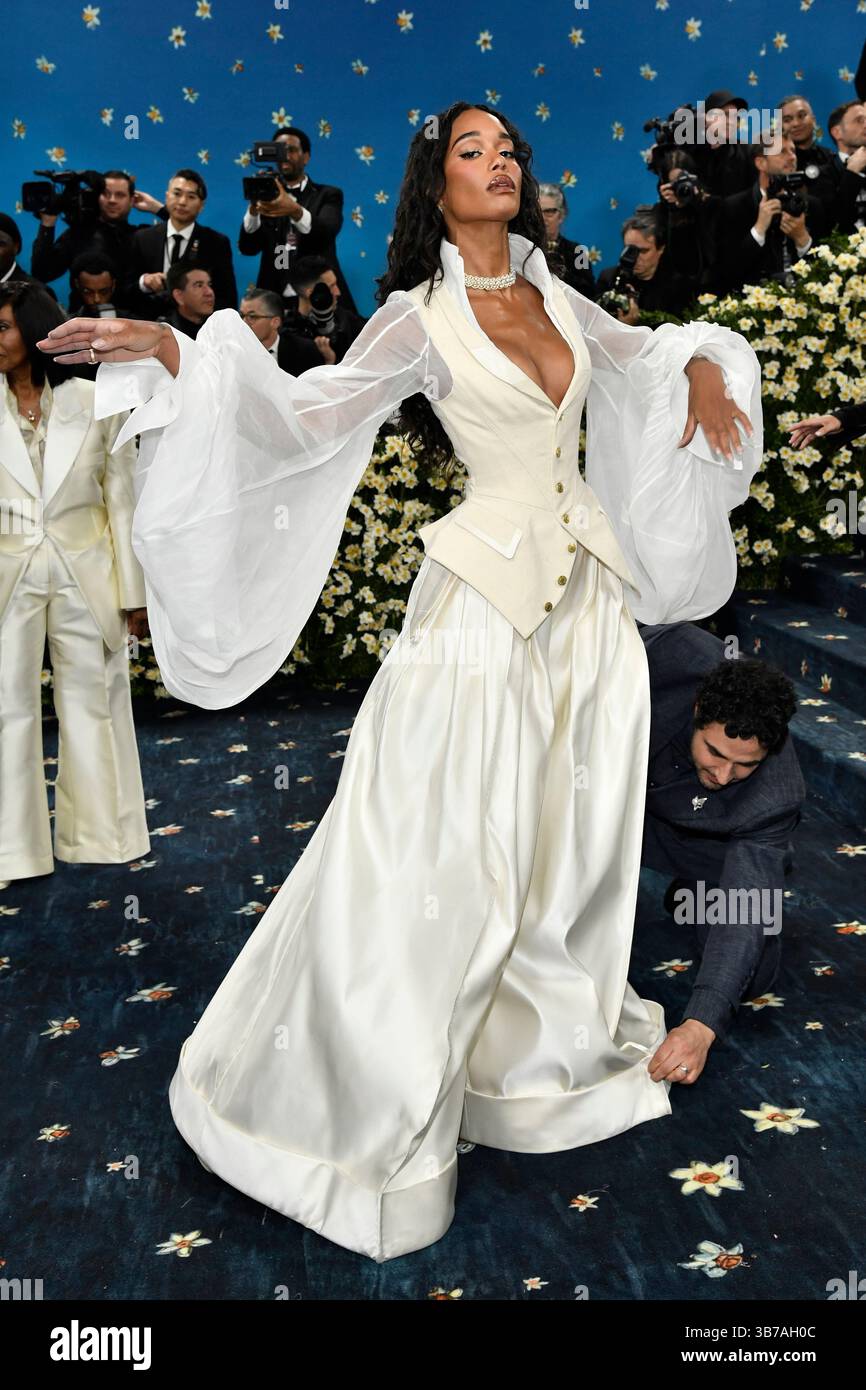 Laura Harrier attends The Metropolitan Museum of Art's Costume ...