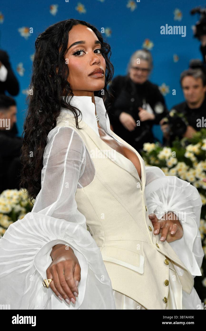 Laura Harrier attends The Metropolitan Museum of Art's Costume ...