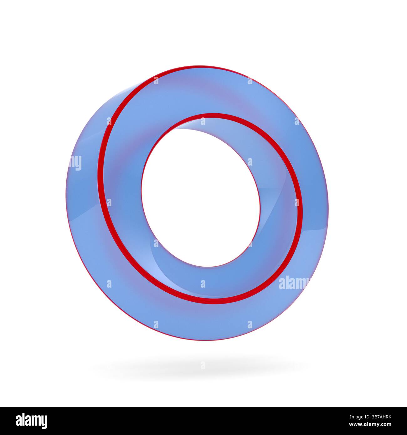 Mobius strip symbol on Cut Out Stock Images & Pictures - Alamy