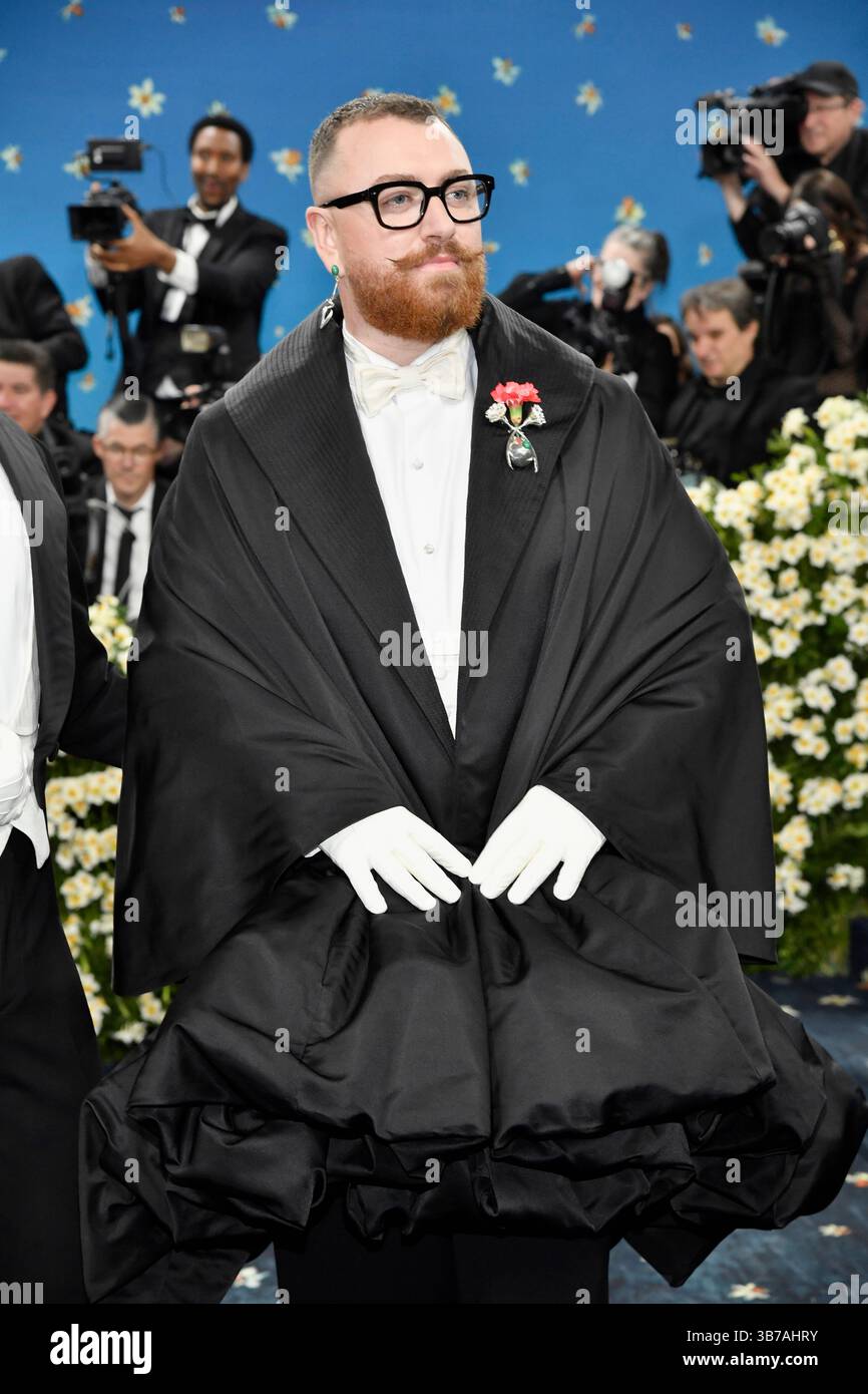 Sam Smith attends The Metropolitan Museum of Art's Costume Institute ...