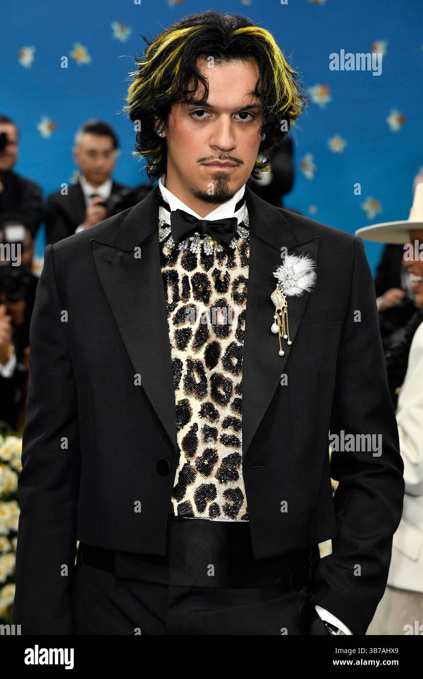 Omar Apollo attends The Metropolitan Museum of Art's Costume Institute ...